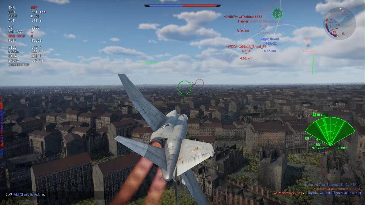 First Gun Pod Kill In F4c War Thunder Youtube