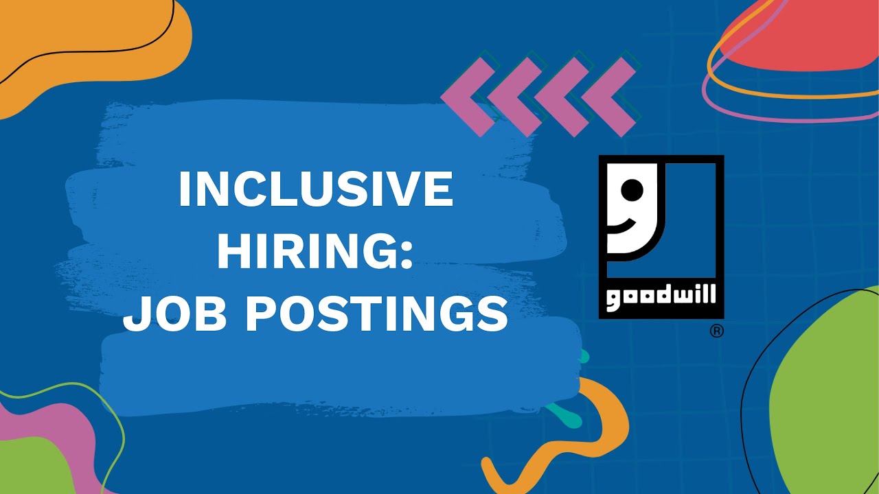 Inclusive Hiring: Job Postings - YouTube
