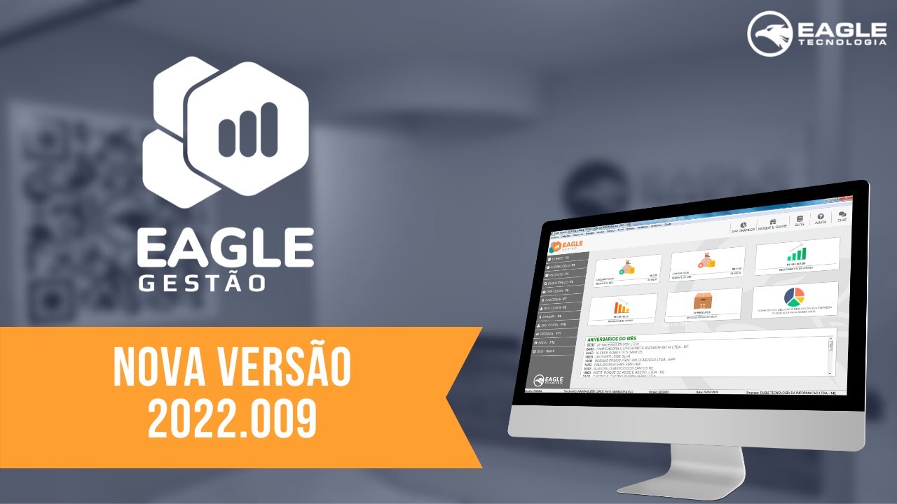 Eagle Gestão - Nova Versão 2022.009 - YouTube