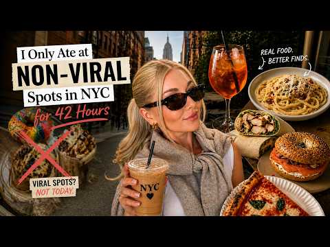 I Tried NYC’s Underrated Food for 42 Hours | Cabin Crew Layover