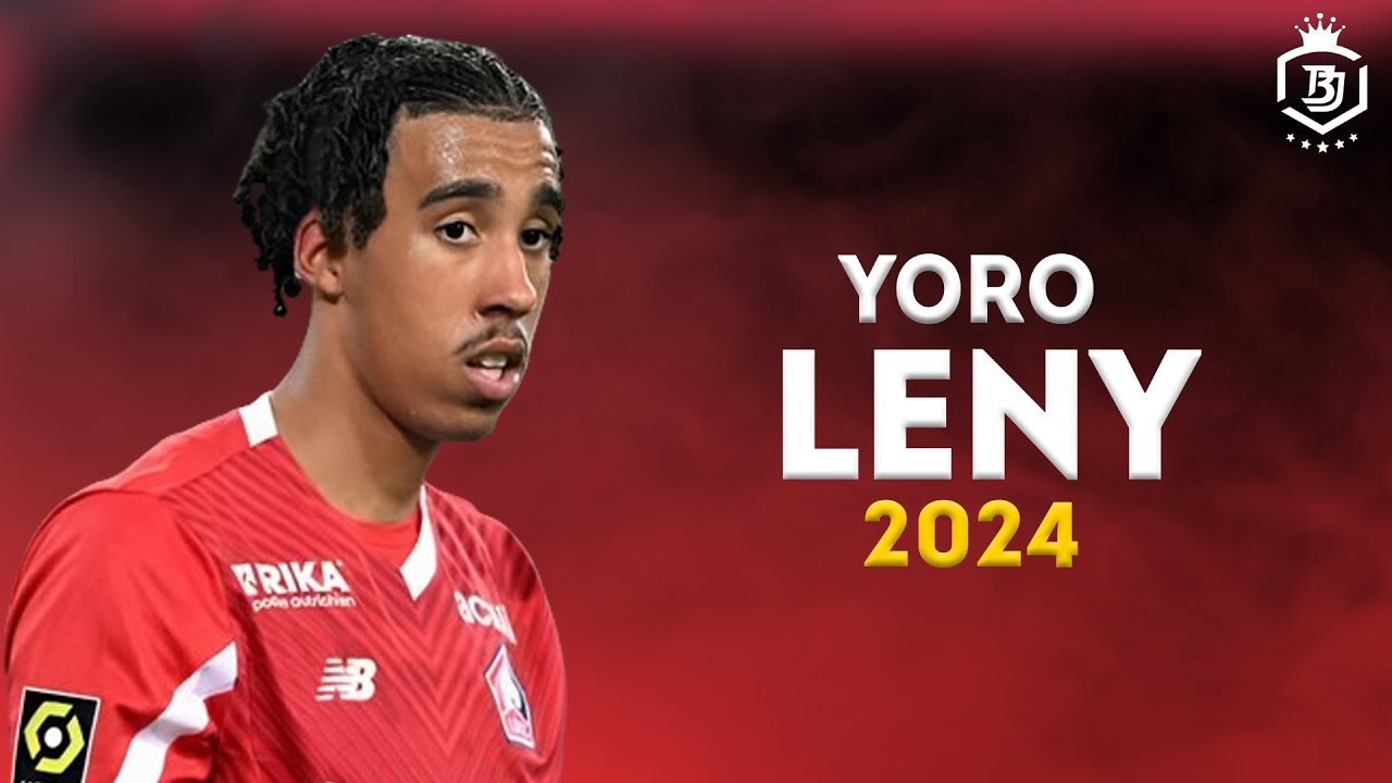 Leny Yoro 2024 - The Perfect Defender- Skills, Tackles, Passes & Goals ...