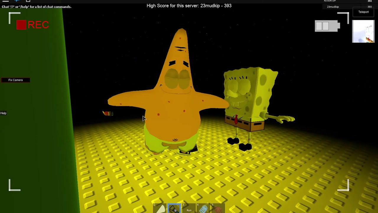 Spongebob Slender Pants Game