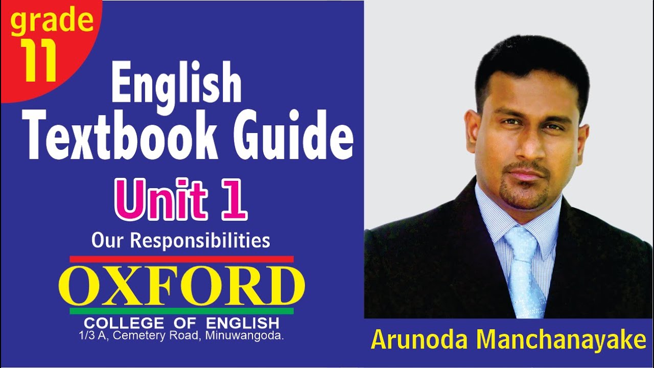 English grade 11 textbook guide unit 1 part 4 - YouTube