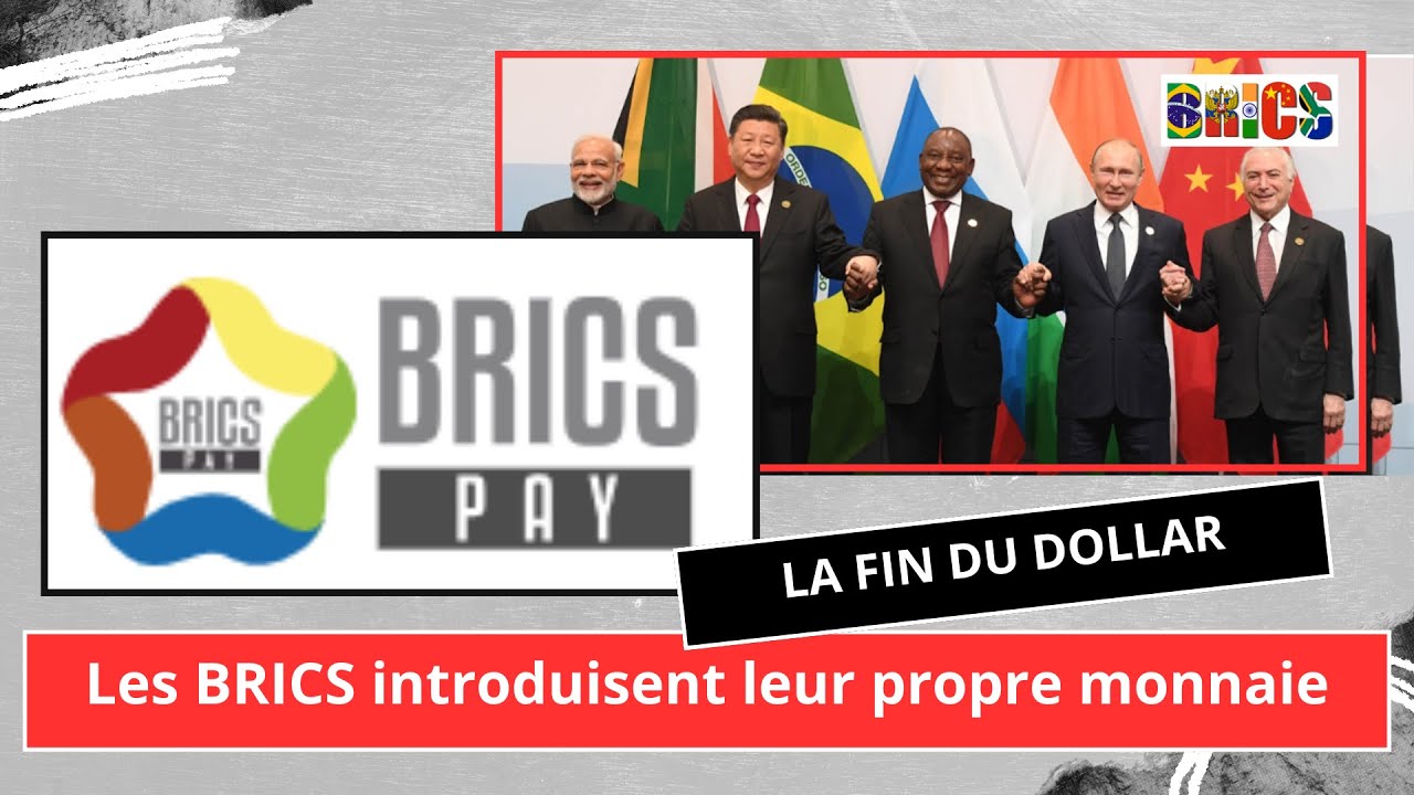 Brics PAY: Les BRICS introduisent leur propre Monnaie - YouTube