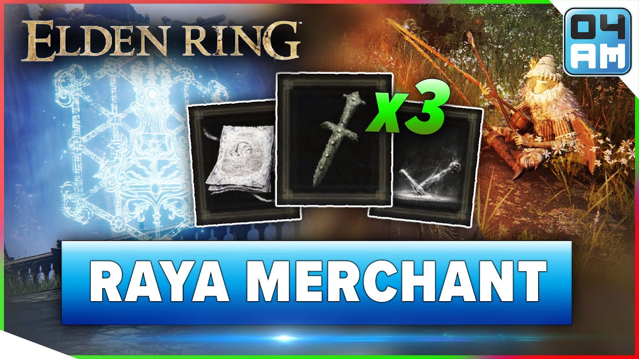 Elden Ring SECRET Raya Lucaria Merchant Location - 3x Stonesword Key ...