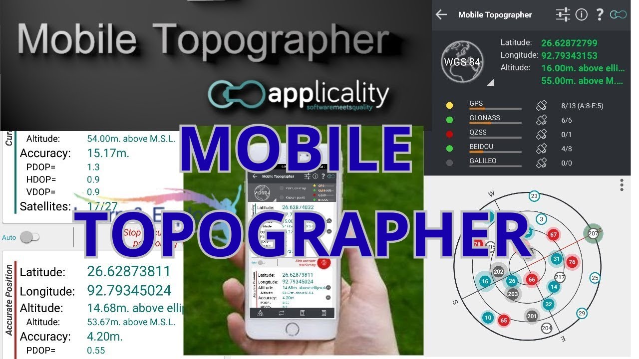 Mobile Topographer: Levanta puntos y crea mapas completos desde tu ...