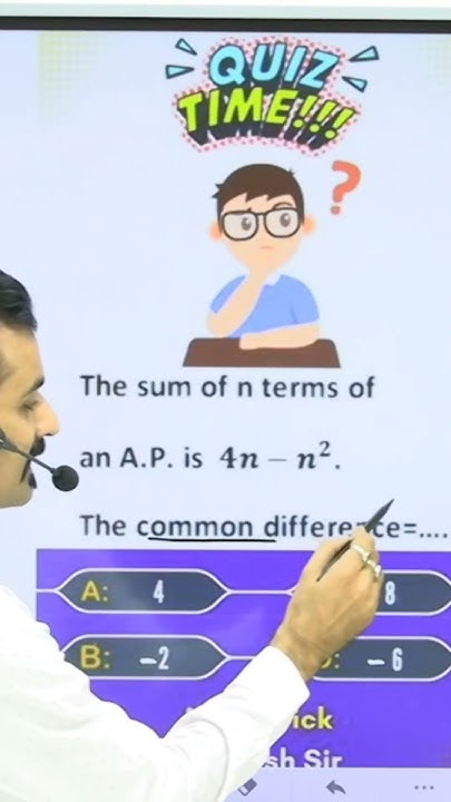 Trick to find common difference given Sum of n terms #class10 #maths # ...