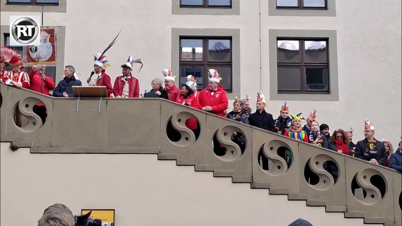 Rathaussturm Schweinfurt 2025 - YouTube