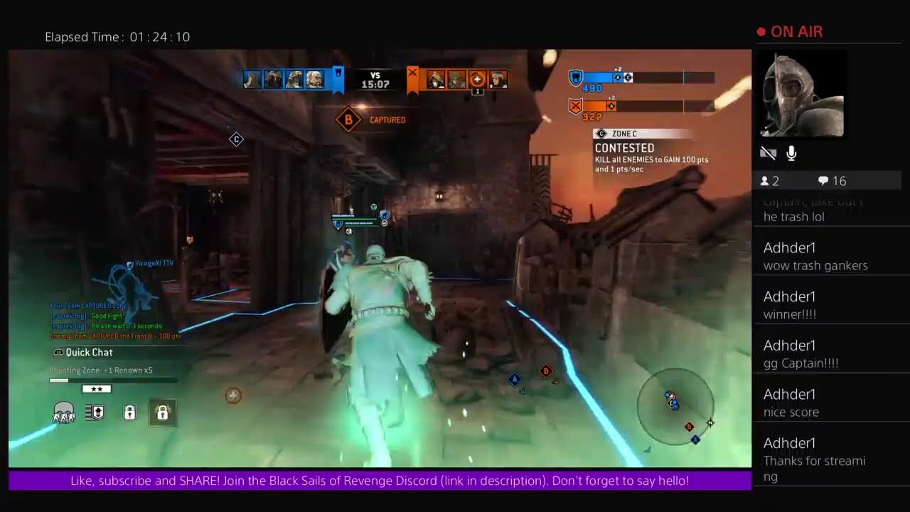 The Captain up early playing more For Honor - YouTube