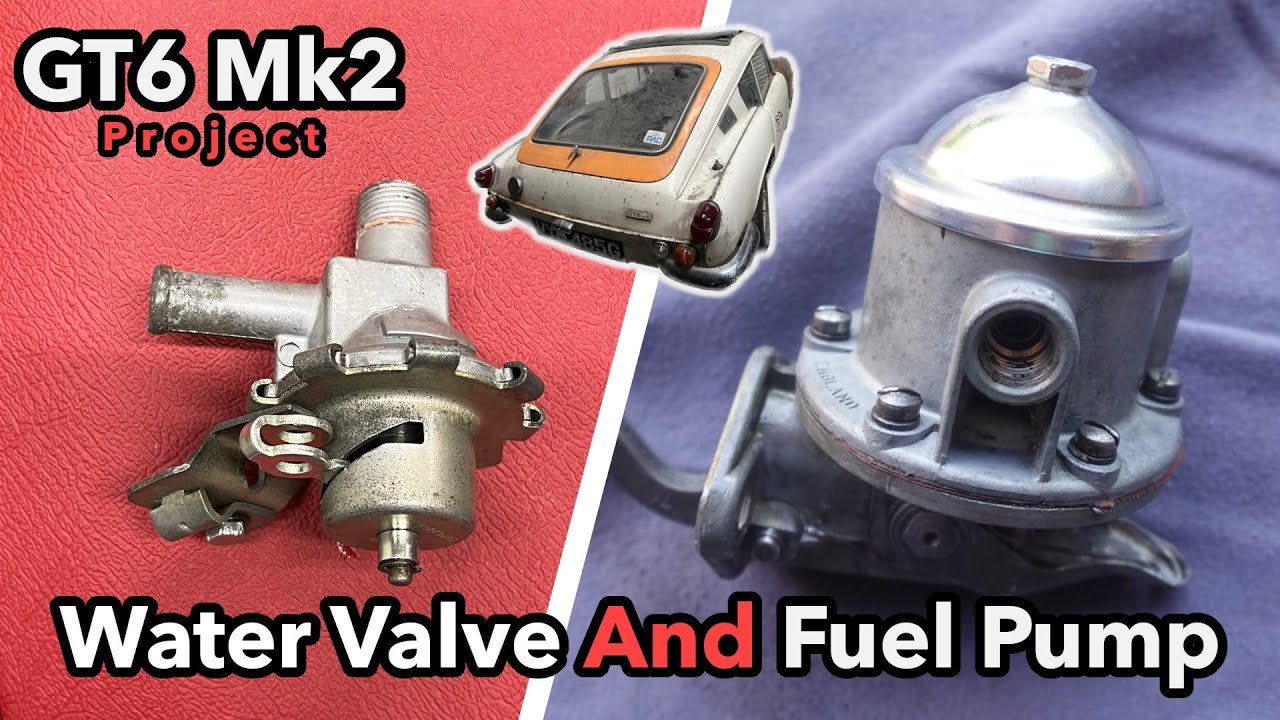 Engine Bay Bits: Fuel Pump and Heater Valve Rebuild | 1969 Triumph GT6 ...