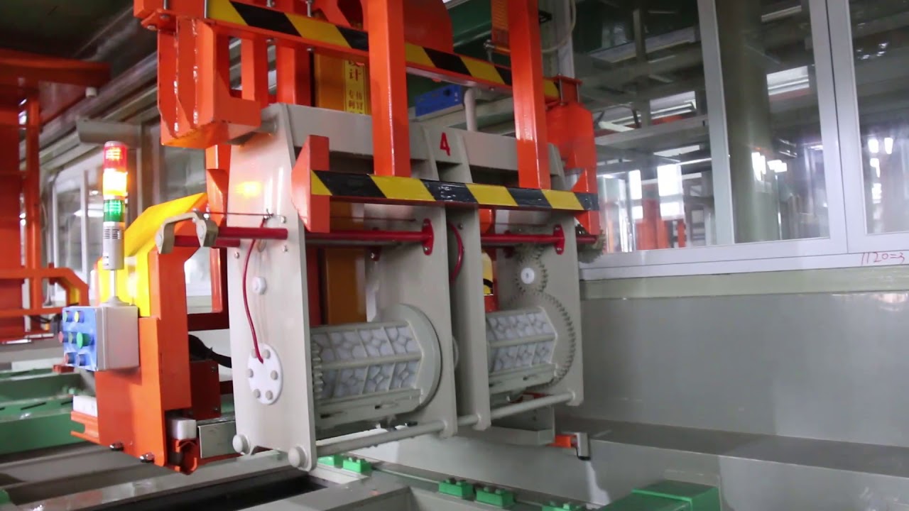How was the electroplating production line built - YouTube