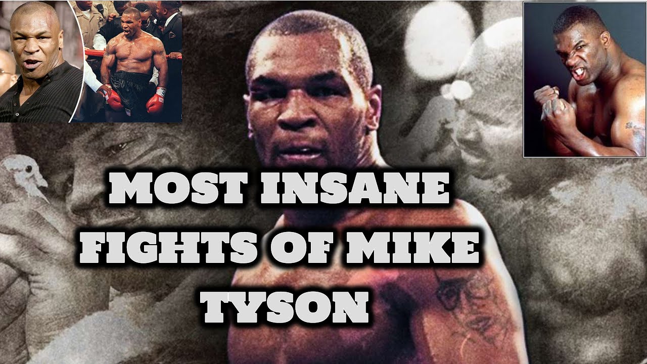 MOST INSANE FIGHTS OF MIKE TYSON!!! IRON MIKE IS BACK!!!😲😡#MIKE TYSON # ...