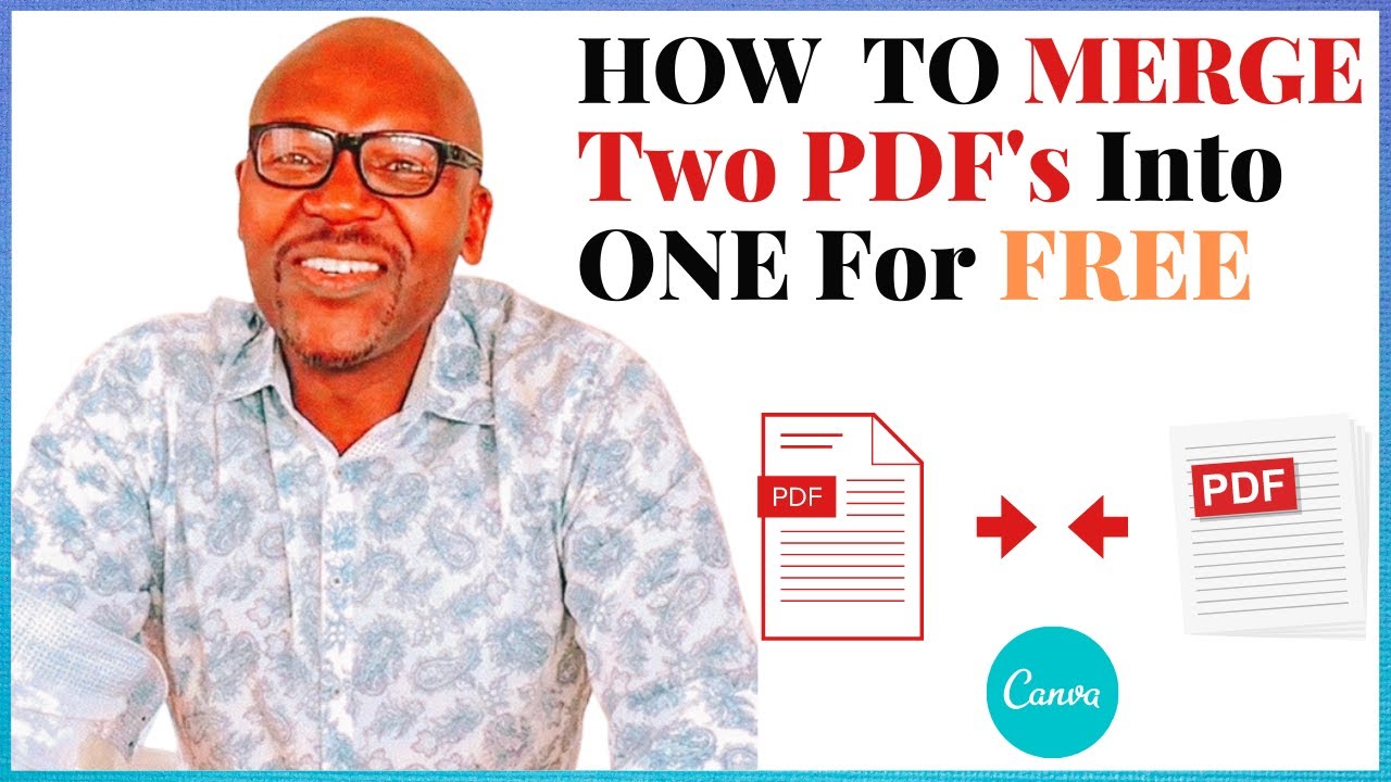 How To Merge Two PDF Documents Into One For FREE YouTube How To Merge Two PDF Documents Into One For FREE YouTube