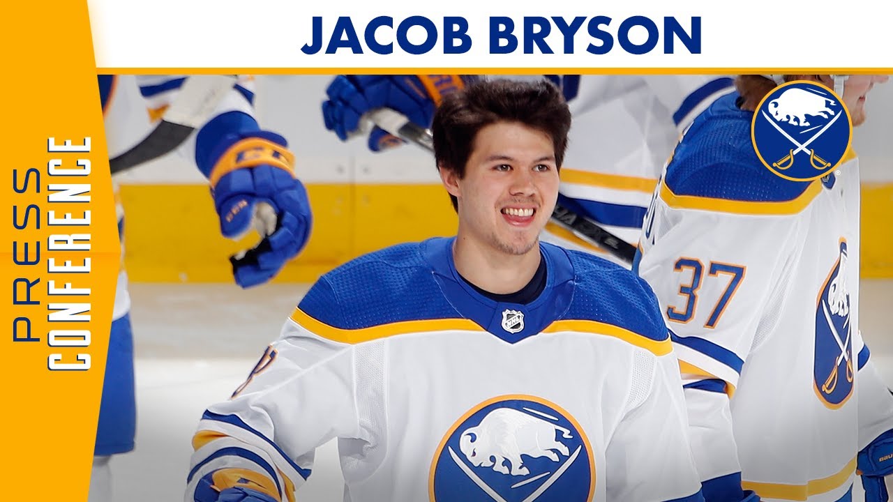 Jacob Bryson Ahead of First Career NHL Game | Buffalo Sabres - YouTube