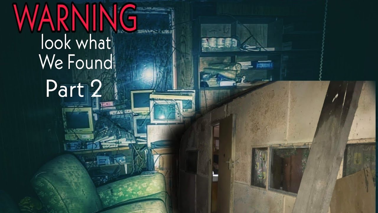 WARNING HAUNTED CARAVAN WITH LOADS OF PORN !! Hidden Away ..#paranormal ...