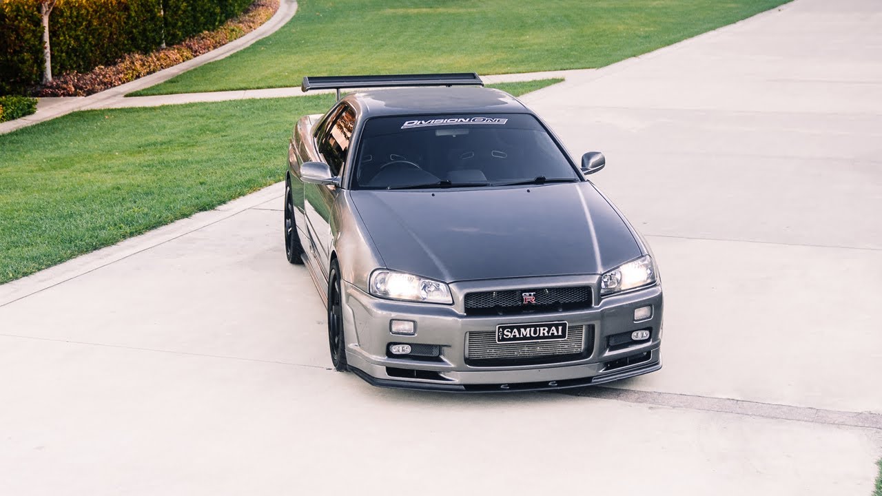 RB28 400KW NISSAN R34 GTR “SAMURAI” - YouTube