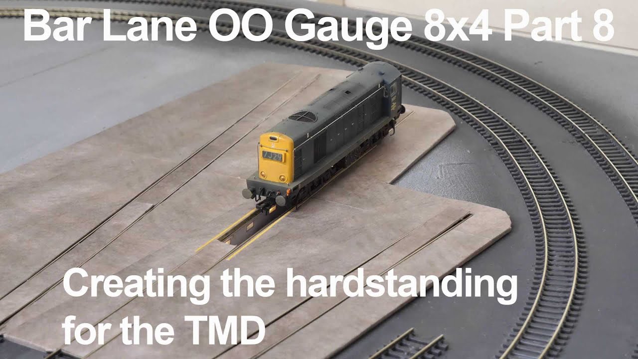 Bar Lane OO gauge modular layout 8x4 TMD Industrial layout Part 8 ...