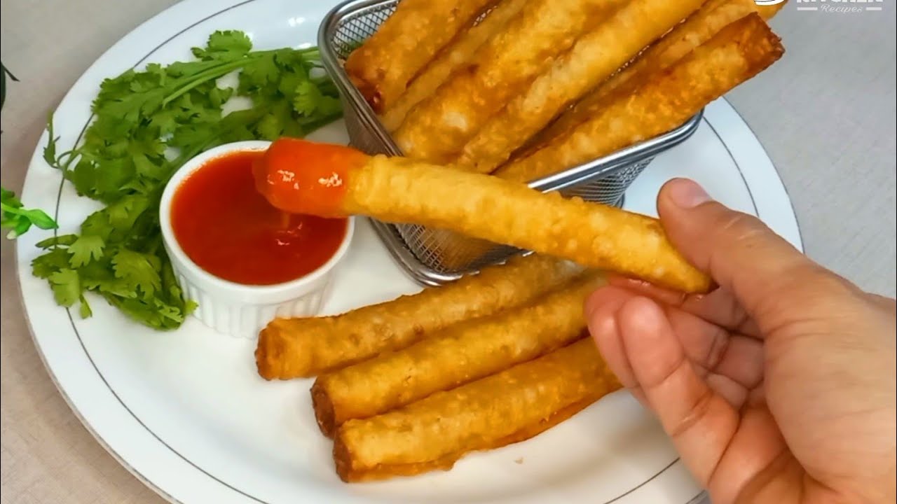 Chicken Cigar Rolls | Chicken snack | Ramadan Recipes | Classic Kitchen ...
