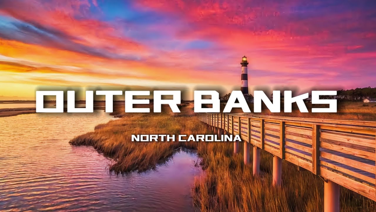 Outer Banks OBX, North Carolina USA Drone Footage - YouTube