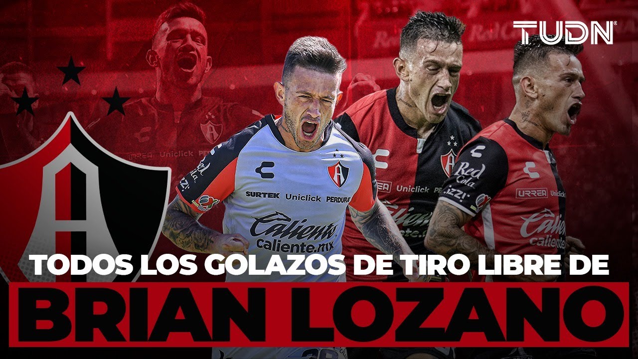 😍😍 ¡ESPECTACULARES! Estos son TODOS los goles de tiro libre de Brian Lozano 🥚 - YouTube