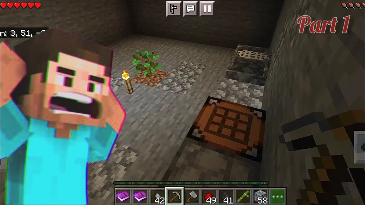 stone factory minecarft pe part 1 like and subscribe🙏 #minecraft - YouTube