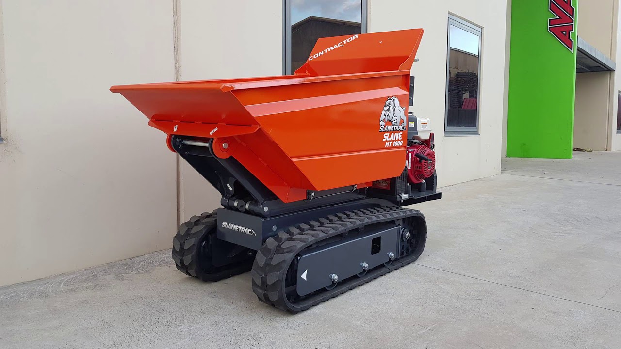 New Slanetrac HT1000 HiTip Dumper, 1 Tonne, only 750mm Wide Slideshow ...