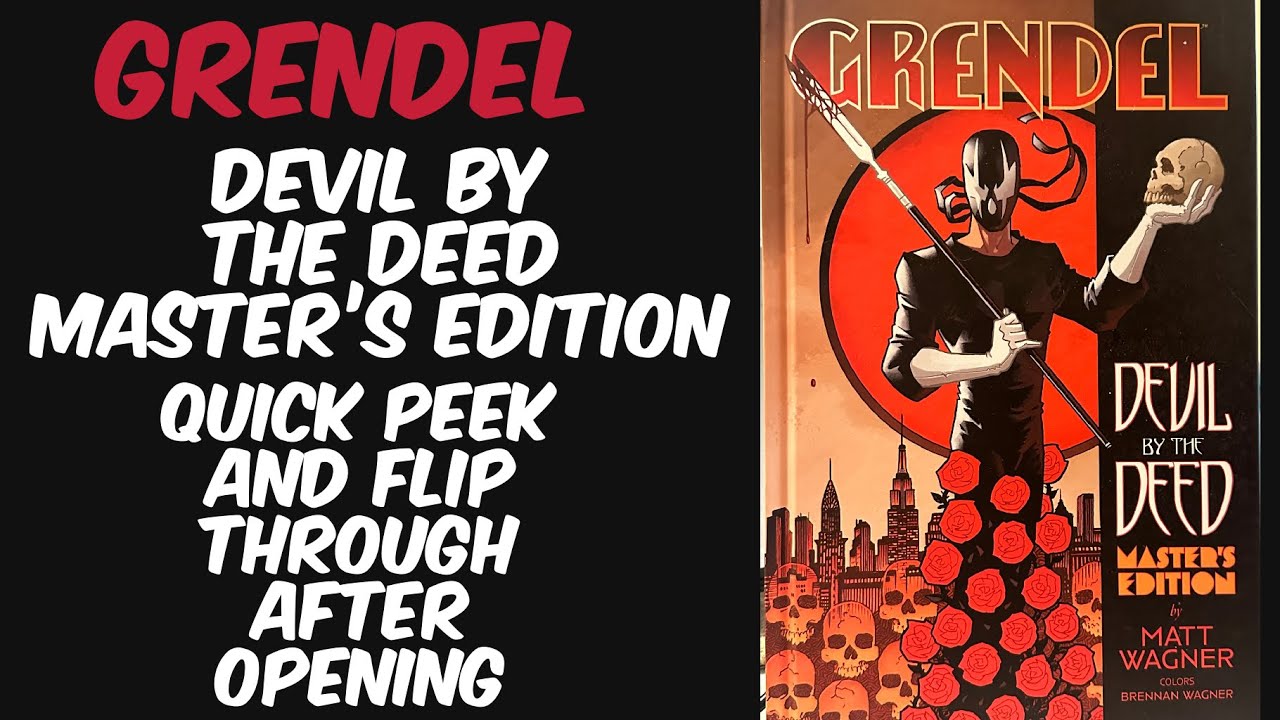 Grendel : Devil By The Deed Masters Edition ( quick flip through after ...