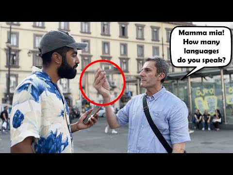 Can Italians speak English? (in Naples) - YouTube