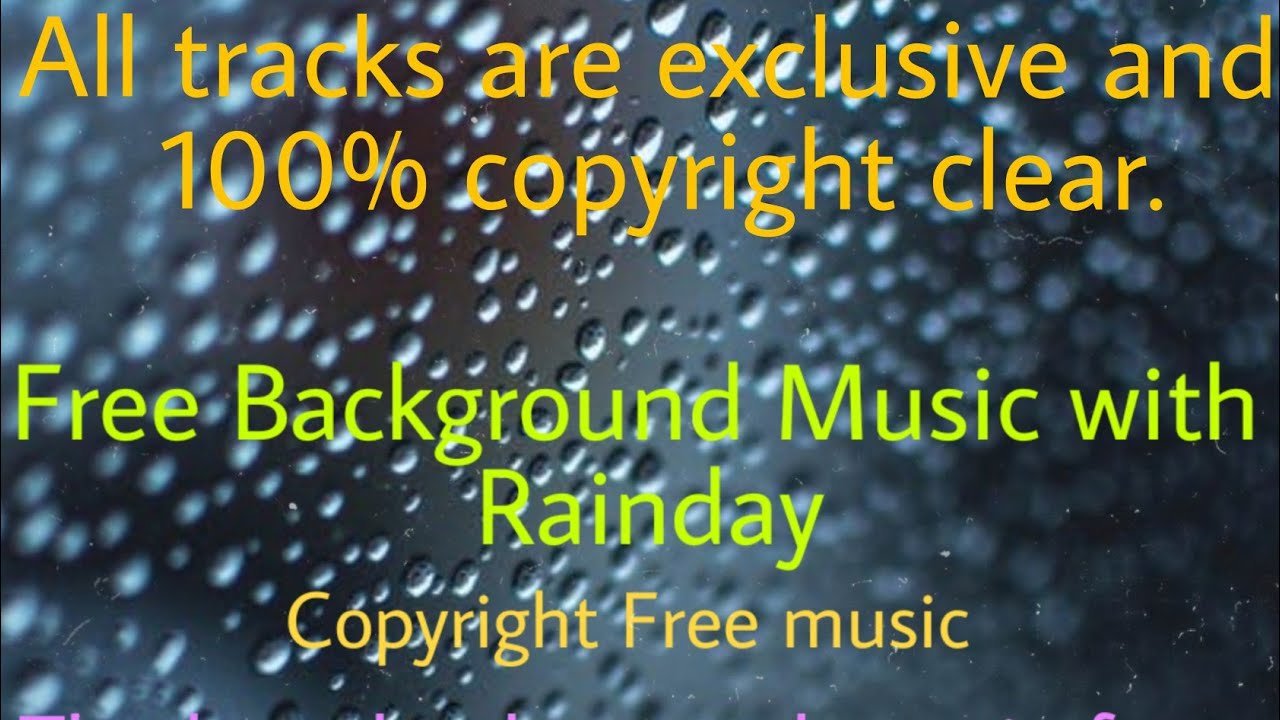 Free background music with rain day(copyright free) - YouTube