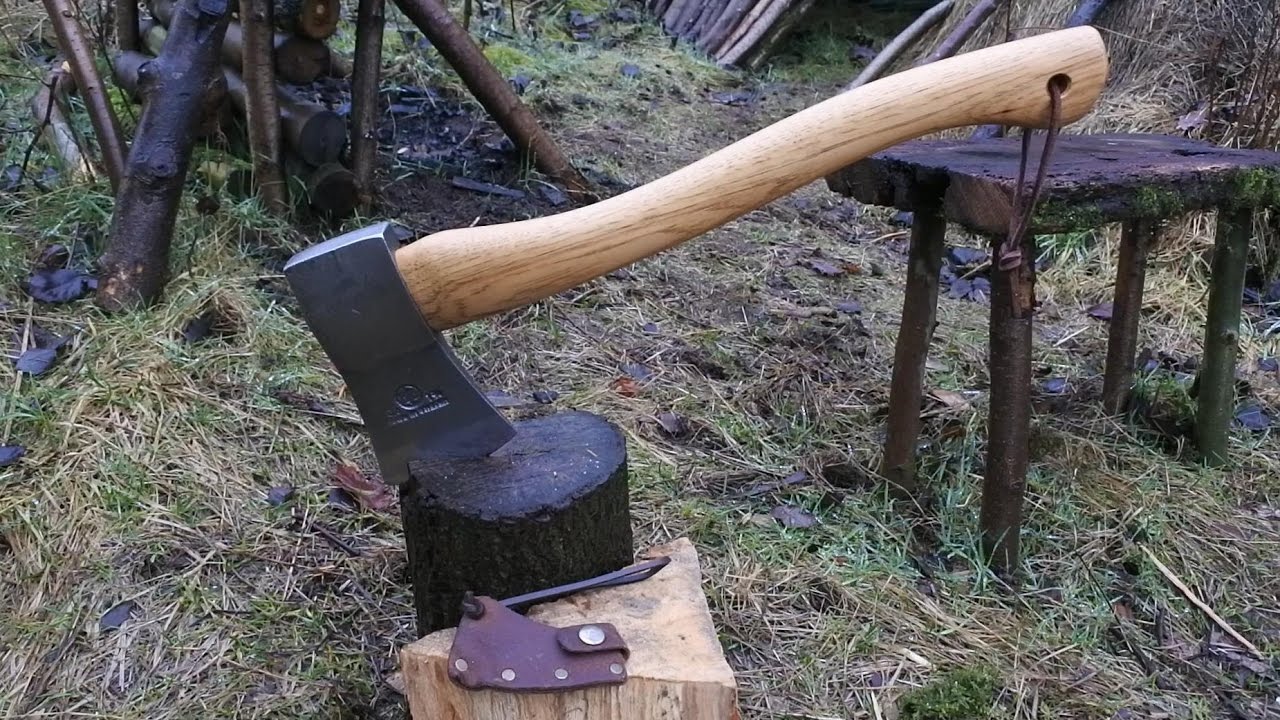 Hultafors 17" Agdor Bushcraft Axe. - YouTube