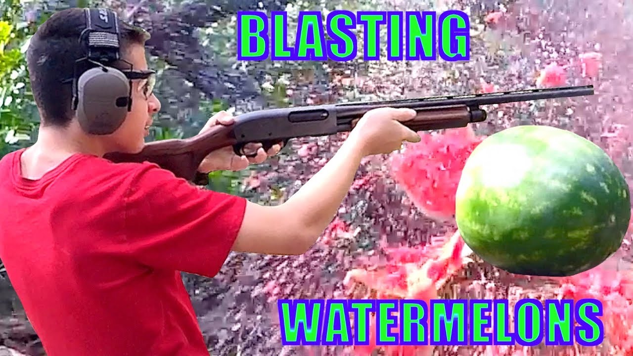 Blasting Watermelons! - YouTube