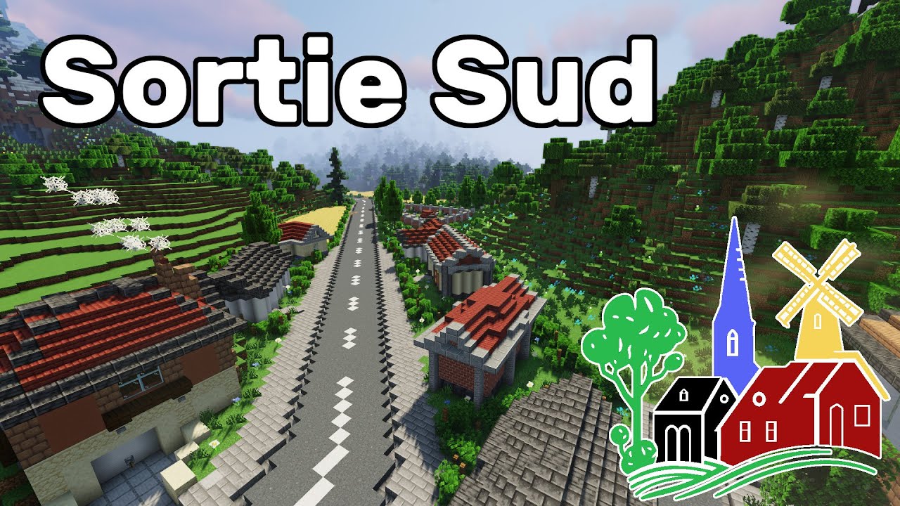 Et la sortie sud est également finie ! - Ep 38 - UnVillageFrançais # ...