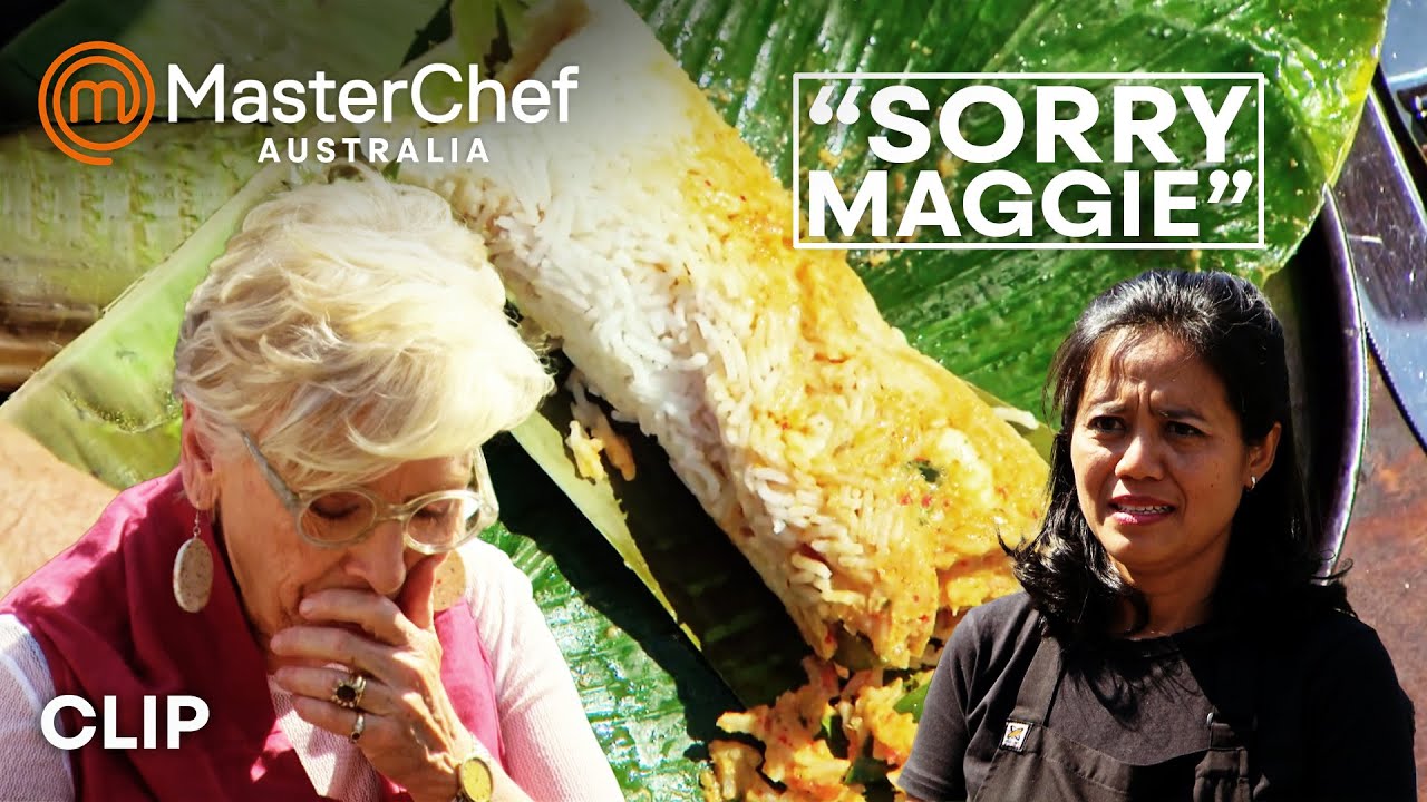 Maggie Beer Can't Stand Heat | MasterChef Australia | MasterChef World - YouTube