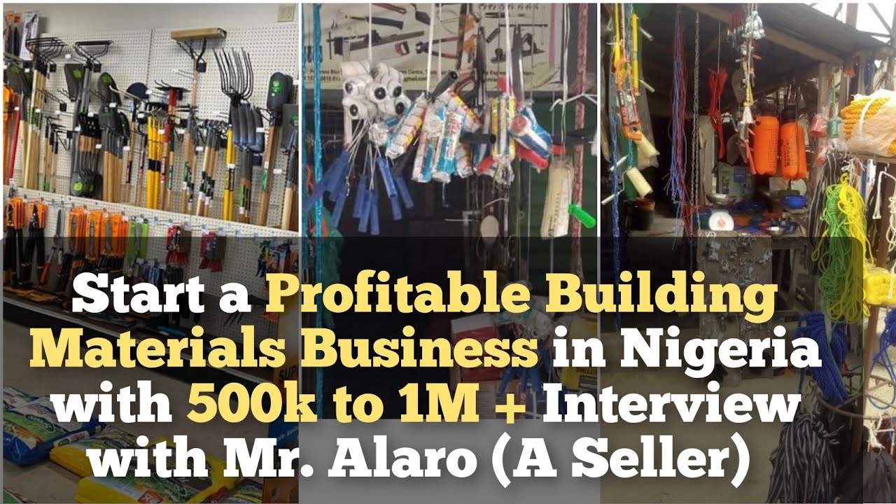 How to Start a Profitable Building Materials Business with 500k to 1M ...