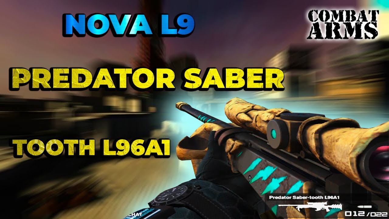 COMBAT ARMS EXERCITO SOLO || NOVA L9 PREDATOR SABER TOOTH - YouTube