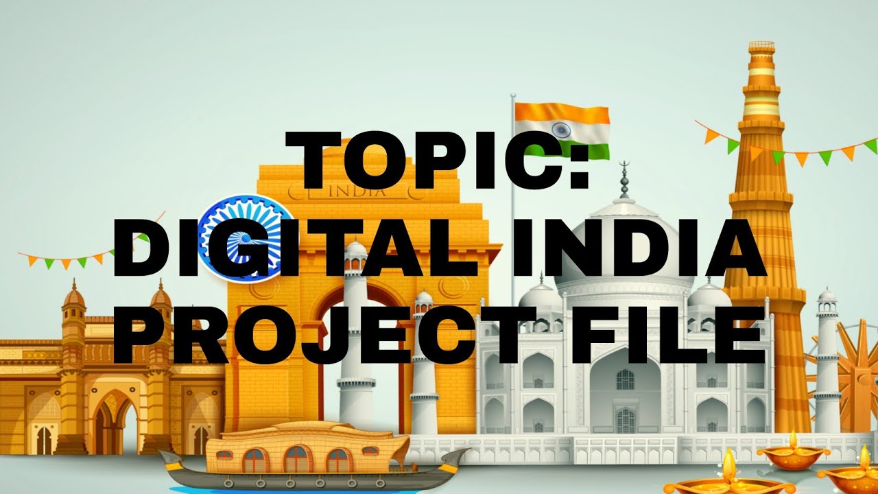 Economics project on digital India || Class 12th project|| CBSE ...