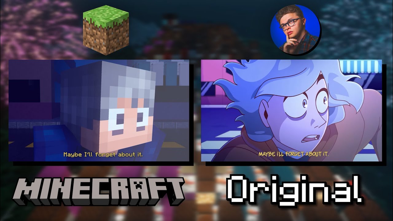 4GET - CG5 (Minecraft/Original) Side-By-Side Comparison - YouTube