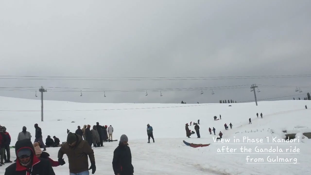 Phase 1 Kongdori - mesmerizing views. Gulmarg, a not to be missed ...