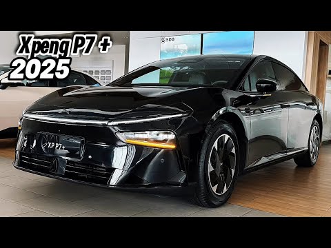 New XPENG P7 Plus ( 2025 ) - Super Premium Sport Sedan EV | Exterior ...