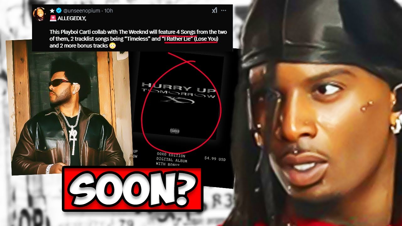 Playboi Carti Dropping 4 NEW Songs With The Weekend? - YouTube