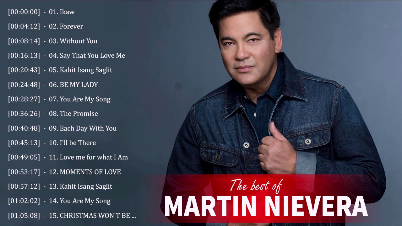 Martin Nievera - Nonstop Music - Best songs of Martin Nievera nonstop ...
