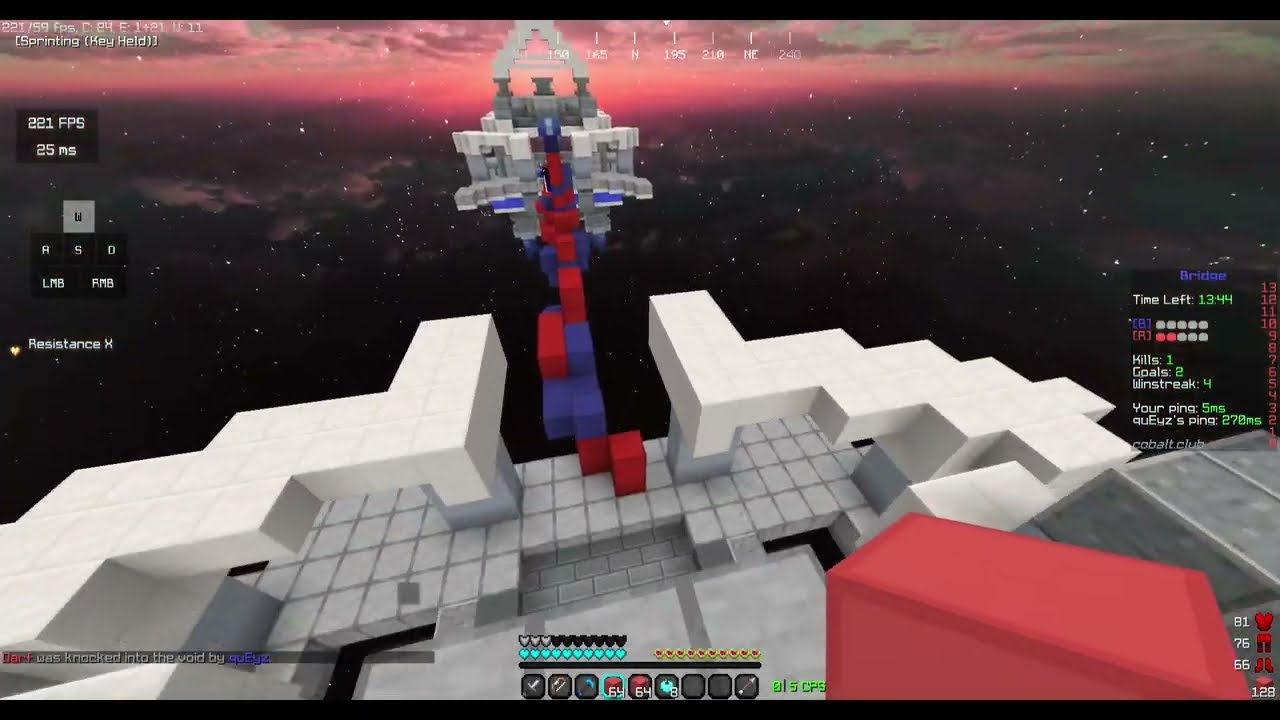 A 1:30 Bridge Duels Game (Minecraft Duels) - YouTube