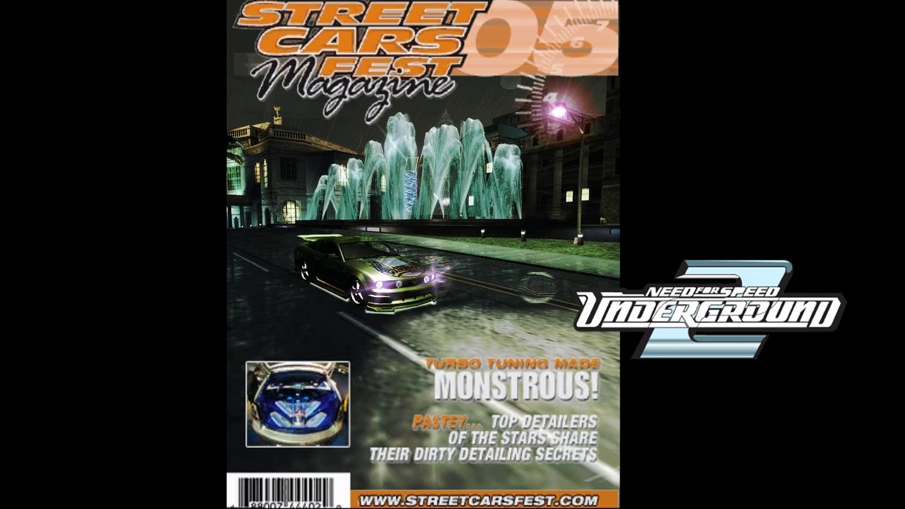 Need for Speed: Underground 2 - STREET CARS FEST MAGAZINE COVER - YouTube