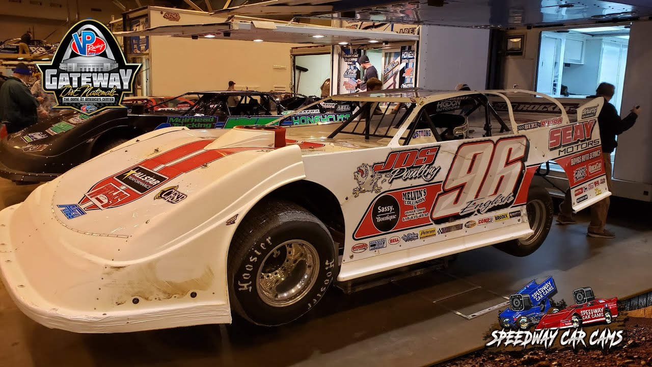 Gateway Dirt Nationals 2018 - #96 Tanner English - day 3 - Super Late ...