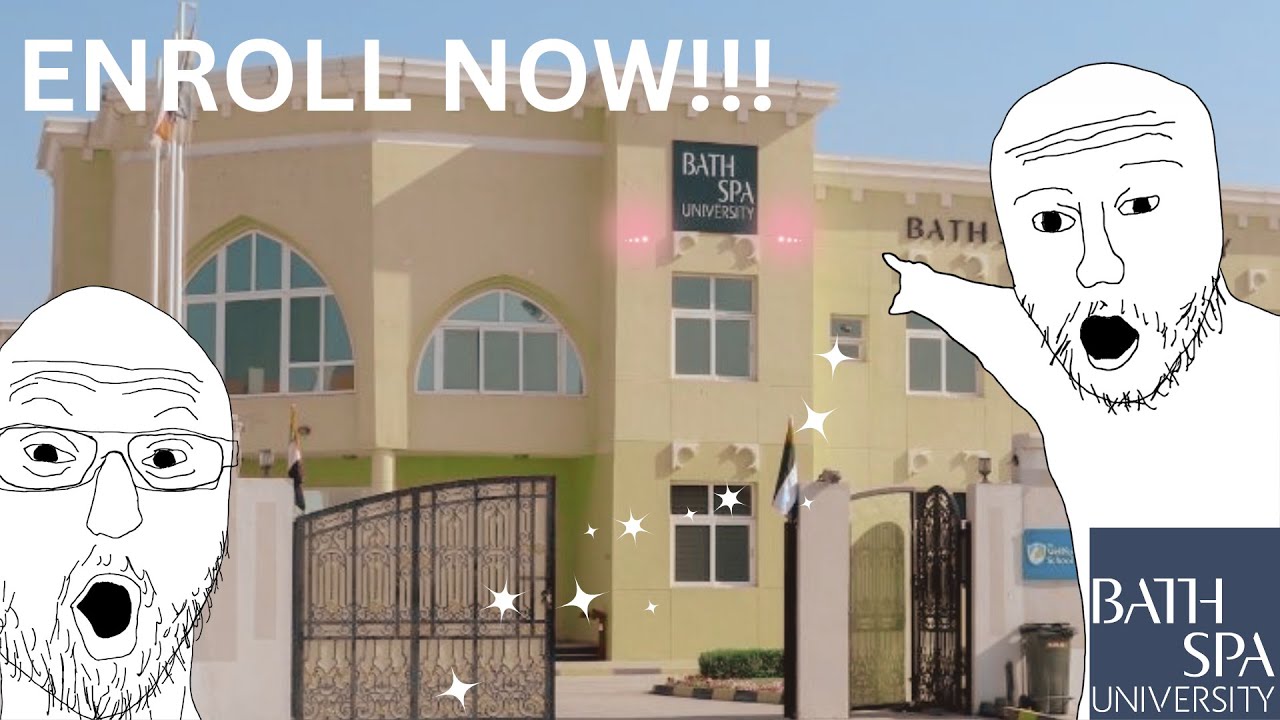why YOU should enroll @ Bath Spa University RAK - YouTube