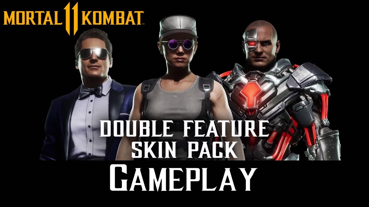 Mortal Kombat 11 - Double Feature Skin Pack - YouTube