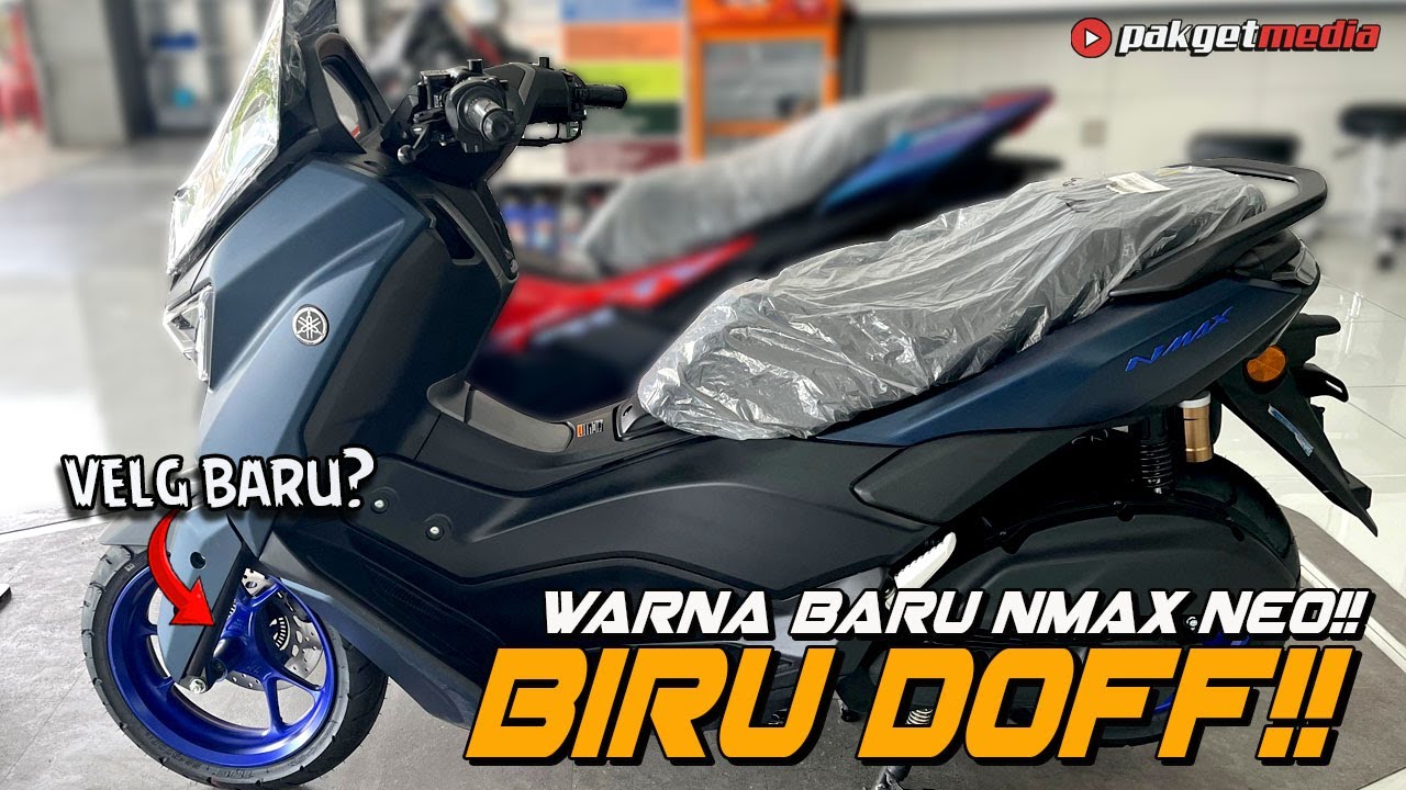 YAMAHA NMAX NEO WARNA TERBARU 2025 BIRU DOFF SEMUA SERBA BIRU!! - YouTube
