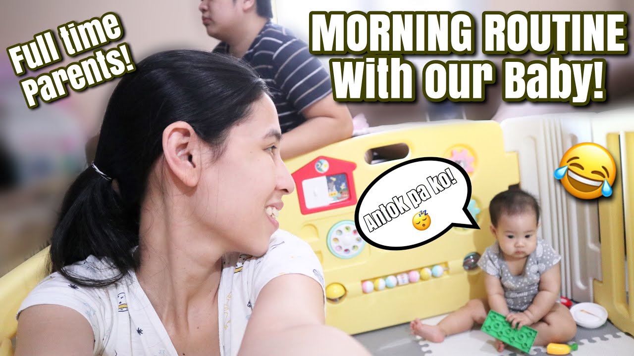 MORNING ROUTINE WITH OUR BABY! - YouTube