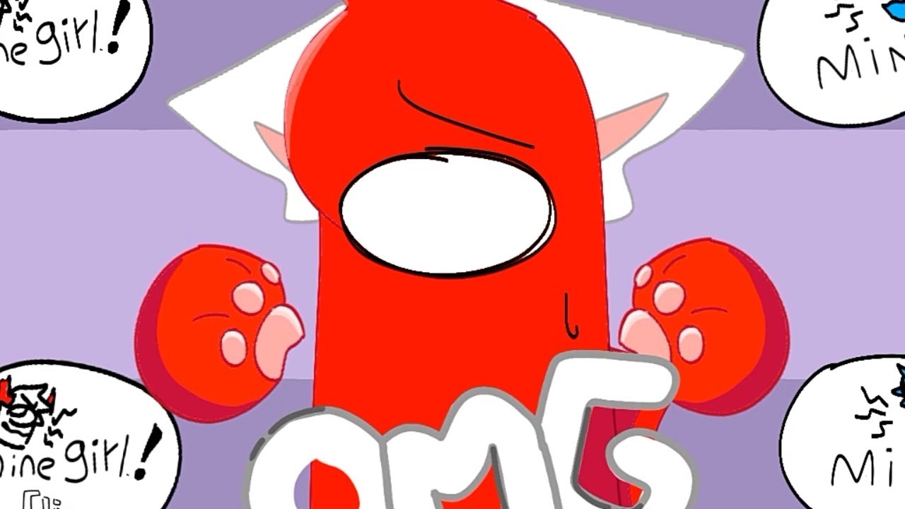 Meme "OMG" Among Us (Red) | Among Us Animation - YouTube