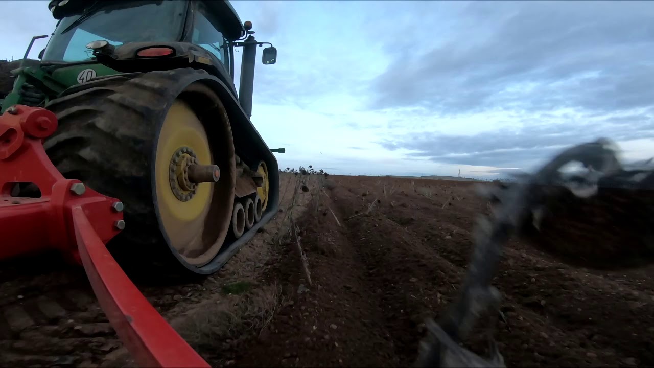 Cab View Tractor John Deere 8345RT - YouTube